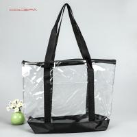 China Customized PVC Shopping Bags Transparent Plastic Fashion PVC Shoulder Bags Gift Laser-Etched Pouch Wholesale PVC Outdoor Bags for sale
