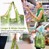 China Convenient Folding Shopping Bag Handheld Grocery Bag for Supermarket Shopping Foldable Oxford Bag with Custom Advertising Logo for sale