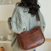 China PU Leather Women's Work Commuting Shoulder Bag Casual Ladies' Crossbody Bag Large Capacity Vintage Sling Bags with Custom LOGO for sale