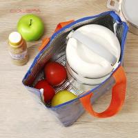 China Dopamine-Colored Lunch Bag Large Capacity for Office Workers Oxford+PVC Insulated Bag Thickened Waterproof Outdoor Picnic Bag for sale