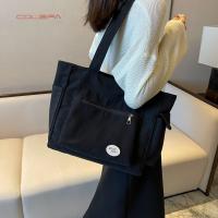 China Oxford Fabric Tote Bag for Women Large Capacity Shoulder Bag Versatile Tote Students Handbag Carryall Crossbody Bag with LOGO for sale