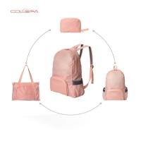 China Colefa Outdoor Sports Waterproof Casual Backpack Travel Folding Dual-Use Backpack Business Gift Storage Bag Wholesale with LOGO for sale