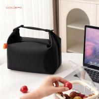 China Oxford Fabric Minimalist Buckle Insulated Lunch Bag Picnic Day Carrier Thickened Waterproof Oil-Resistant Insulated Bag in Stock for sale