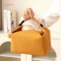 China Oxford Fabric Minimalist Buckle Insulated Lunch Bag Picnic Day Carrier Thickened Waterproof Oil-Resistant Insulated Bag in Stock for sale