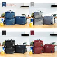 China Lunch Box Handheld Square Insulated Bag Oxford Reinforced Bento Bag Large Capacity Picnic Bag for Office Workers and Students for sale