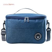 China Lunch Box Handheld Square Insulated Bag Oxford Reinforced Bento Bag Large Capacity Picnic Bag for Office Workers and Students for sale