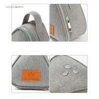 China Small Breakfast Insulated Bag Portable Lunch Box Bag Handheld Children's Commuting Freshness-Preserving Triangle Rice Ball Pouch for sale