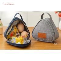 China Small Breakfast Insulated Bag Portable Lunch Box Bag Handheld Children's Commuting Freshness-Preserving Triangle Rice Ball Pouch for sale