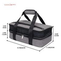 China Oxford Fabric Best-Selling Pizza Insulated Bag Outdoor Travel Waterproof Insulated Camping Picnic Bag Wholesale with Custom LOGO for sale