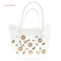 China Factory Direct New Arrival EVA Tote Bag European & American Style Outdoor Beach Bag DIY Creative Punch Hole Tote Large Capacity for sale