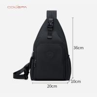 China New Arrival In-Stock Outdoor Shoulder Bag Casual Large Capacity Oxford Fabric Crossbody Chest Bags Lightweight Dual-back Backpack for sale