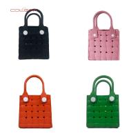 China Bestselling EVA Beach Bag with Detachable Shoulder Strap Candy-Colored Waterproof Design for Easy Cleaning Handle Bags Wholesale for sale