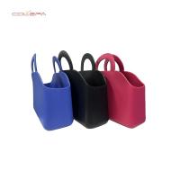 China Waterproof EVA Beach Bag Lightweight Niche Design Jelly Bag Women's Handbag Basket Frame Bags with Custom Colors Wholesale for sale
