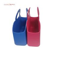 China Waterproof EVA Beach Bag Lightweight Niche Design Jelly Bag Women's Handbag Basket Frame Bags with Custom Colors Wholesale for sale