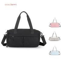 China New Yoga Fitness Bag Nylon Waterproof Fabric Wet/Dry Separation Design Large Capacity Sports Training Bag Casual Short Trip Bag for sale