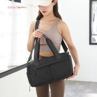 China New Yoga Fitness Bag Nylon Waterproof Fabric Wet/Dry Separation Design Large Capacity Sports Training Bag Casual Short Trip Bag for sale