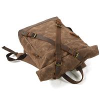 China Colefa Foldable Hiking Daypack Anti-theft Travel Casual Urban Exploration Rucksack Unisex Trail Camping Rolling Canvas Backpack for sale