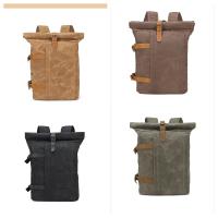 China Colefa Versatile Top-rated Daypack Ergonomic Comfortable Rucksack Bags Practical High-capacity Durable Waxed Canvas Backpack for sale