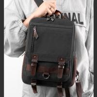China Colefa Double to Single Shoulder Manufacturer Canvas Youth Chest Bag Daypack Commuting Unique Style Multi-compartment Backpack for sale