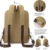 China Colefa Double to Single Shoulder Manufacturer Canvas Youth Chest Bag Daypack Commuting Unique Style Multi-compartment Backpack for sale