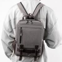 China Colefa Double to Single Shoulder Manufacturer Canvas Youth Chest Bag Daypack Commuting Unique Style Multi-compartment Backpack for sale