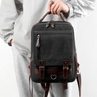 China Colefa Double to Single Shoulder Manufacturer Canvas Youth Chest Bag Daypack Commuting Unique Style Multi-compartment Backpack for sale