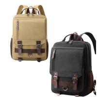 China Colefa Double to Single Shoulder Manufacturer Canvas Youth Chest Bag Daypack Commuting Unique Style Multi-compartment Backpack for sale