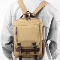 China Colefa Double to Single Shoulder Manufacturer Canvas Youth Chest Bag Daypack Commuting Unique Style Multi-compartment Backpack for sale