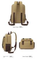 China Colefa Double to Single Shoulder Manufacturer Canvas Youth Chest Bag Daypack Commuting Unique Style Multi-compartment Backpack for sale