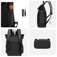 China Colefa Male Outdoor Waterproof 16 Inch Computer Rucksack Work Commuting Travel Large Capacity College Student Roll up Backpack for sale