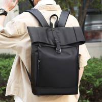 China Colefa Male Outdoor Waterproof 16 Inch Computer Rucksack Work Commuting Travel Large Capacity College Student Roll up Backpack for sale