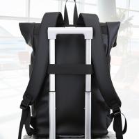 China Colefa Male Outdoor Waterproof 16 Inch Computer Rucksack Work Commuting Travel Large Capacity College Student Roll up Backpack for sale