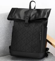 China Colefa Male Outdoor Waterproof 16 Inch Computer Rucksack Work Commuting Travel Large Capacity College Student Roll up Backpack for sale