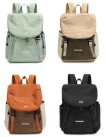 China Colefa Reducing Burden Dopa-mine Color Blocking Travel Large Capacity Lightweight Commuting Leisure New Drawstring Backpack for sale