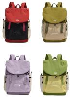 China Colefa Reducing Burden Dopa-mine Color Blocking Travel Large Capacity Lightweight Commuting Leisure New Drawstring Backpack for sale