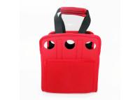 China Promotion Gift Neoprene Wine Bottle Cooler Bags For 6 Bottle Insulating Wine for sale