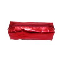 China Custom design golden toiletry travel pencil bag washable kraft paper pouch for girl for sale