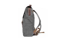 China custom size canvas business laptop backpack good quality scool bag school backpack for sale