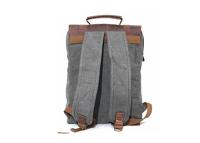 China custom size canvas business laptop backpack good quality scool bag school backpack for sale