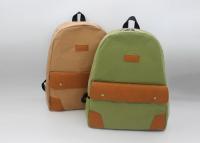 China Lightweight Backpack Custom Recyclable Leisure Style Washable Kraft Paper Backpacks for sale