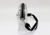 China Clear Transparent Messenger Crossbody Bag Detachable Strap For Guys for sale
