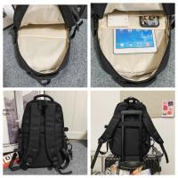 China Colefa Oxford Composite Fabric 15 Inch Computer Unisex Backpack College Junior High School Student Trendy Ins Beauty Backpack for sale
