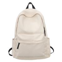 China Colefa Japanese Style Unprinted Backpack for Male Female Large Capacity Solid Color Middle High School College Student Backpack for sale