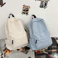 China Colefa Japanese Style Unprinted Backpack for Male Female Large Capacity Solid Color Middle High School College Student Backpack for sale