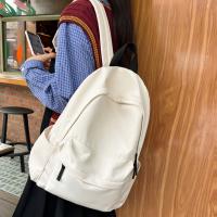 China Colefa Japanese Style Unprinted Backpack for Male Female Large Capacity Solid Color Middle High School College Student Backpack for sale