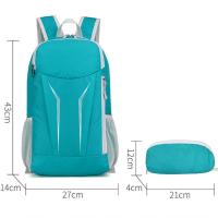 China Colefa Waterproof Nylon Air Cushion Shoulder Strap Casual Travel Storage Hiking Outdoor Ultra Light Foldable Sports Backpack for sale