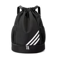 China Colefa Lightweight Dry Wet Separation Swimming Backpack Travel Soccer Basketball Bag 16 Inch Laptop Sports Drawstring Backpack for sale