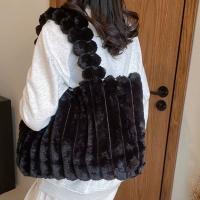 China Colefa Stocks Hot Fluffy Plush Tote Bags with Zipper & Open Closure Terry Cloth Strong Puffy Design for Women & Girls Wholesale for sale