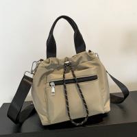 China Colefa Factory Price Versatile Fashionable Cross Body Shoulder Bag Korean Style Minimalist Women's Nylon Drawstring Handbag for sale