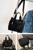 China Colefa Factory Price Versatile Fashionable Cross Body Shoulder Bag Korean Style Minimalist Women's Nylon Drawstring Handbag for sale